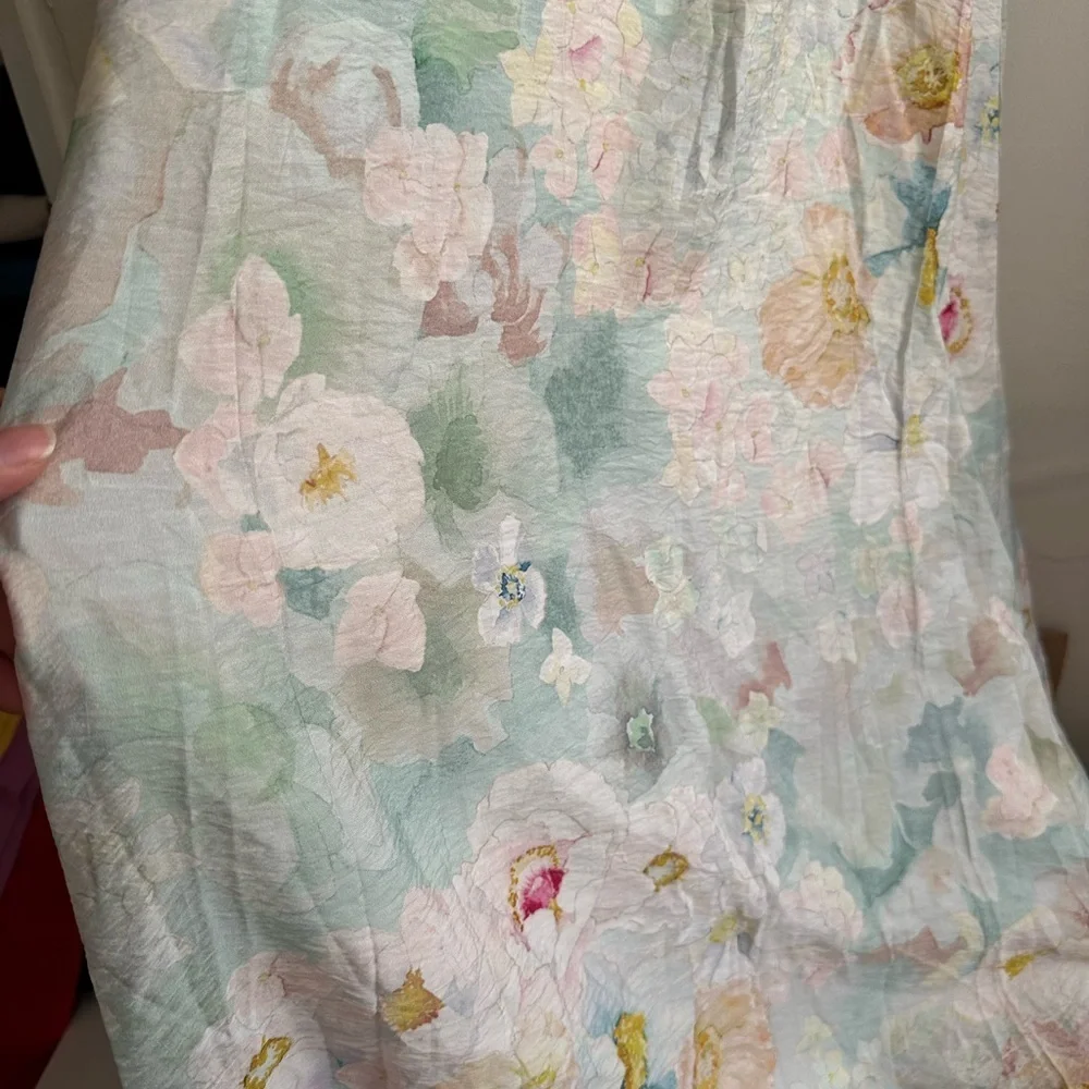 H&M | Dresses | Hm Pastel Floral Dress | Poshmark